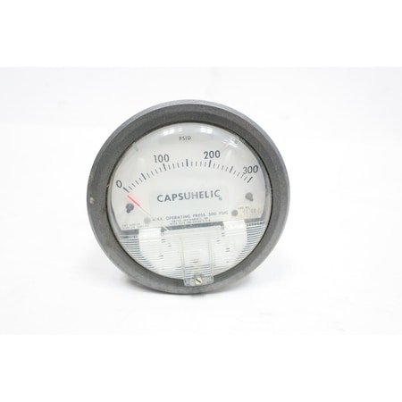 Dwyer Capsuhelic 0300Psi Pressure Gauge 42300S | Zoro
