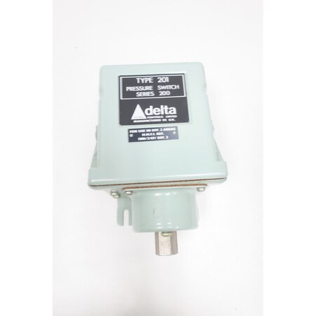 Deltrol SERIES 200 PRESSURE SWITCH TYPE 201 | Zoro