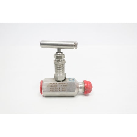 Anderson Greenwood Manual Npt Stainless 6000Psi 12In Needle Valve ...