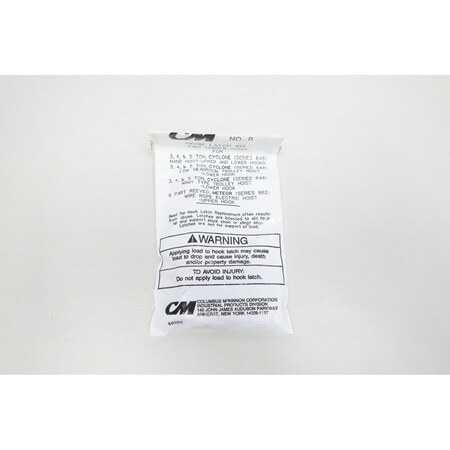 Cm No 8 Hook Latch Kit 45664 | Zoro