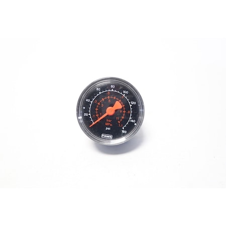 Fisher 2In 1/4In 0-160Psi Npt Pressure Gauge 11B8579X042 | Zoro