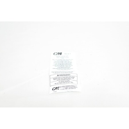 Cm No 67 2 Ton Hook Latch Kit, 45663 45663 | Zoro