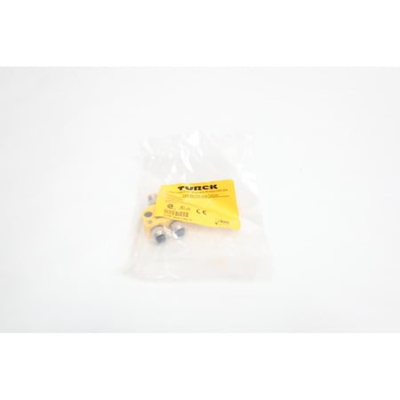 Turck Twin Junction Splitter 250V-Ac Connector VB2-FSM 4.4/2FKM 4 | Zoro