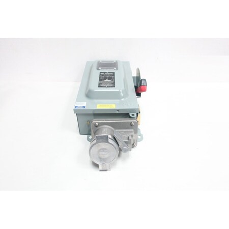 Crouse-Hinds Arktite Interlocked Receptacle 3P 60A Amp 600V-Ac 250V-Dc ...