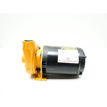 Monarch Iron 1-1/4In 56Gpm 100Ft 1Hp 1-1/2In 575V-Ac Centrifugal Pump ...