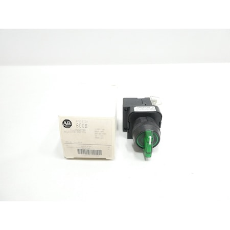 Allen Bradley 3 Pos Illuminated 12-130V-Ac 12-130V-Dc Selector Switch ...