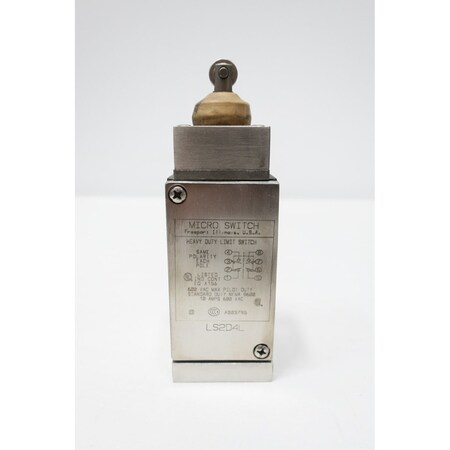 Micro Switch 600V-Ac Limit Switch LS2D4L | Zoro