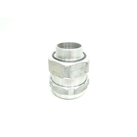 Abb Teck Cable Fittings Adapter, 2 in, Aluminum, Silver ST200-475 | Zoro