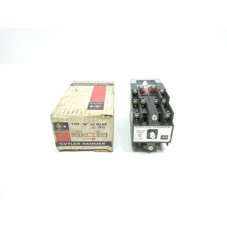 Eaton Cutler-Hammer Type M 120V-Ac Control Relay D23MR60A | Zoro