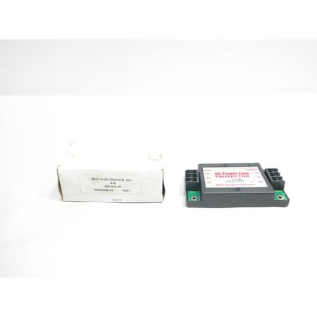 Mcg 25A Amp 120V-Ac Line Filter 439-416-00 | Zoro