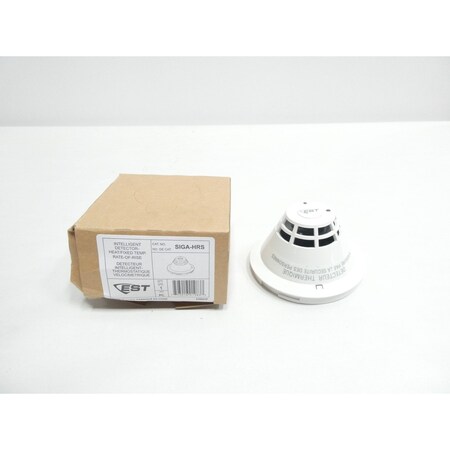Est Edwards INTELLIGENT HEAT DETECTOR SMOKE DETECTOR SIGA-HRS | Zoro