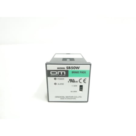 Oriental Motor BRAKE PACK 24V-DC PLUG-IN RELAY SB50W | Zoro
