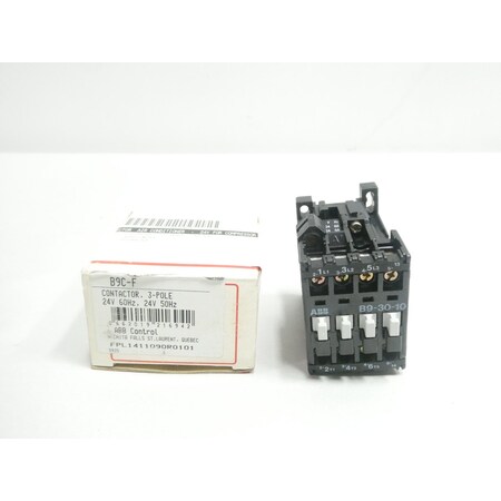 Abb 24V-AC 21A AMP 5HP AC CONTACTOR B9C-F | Zoro