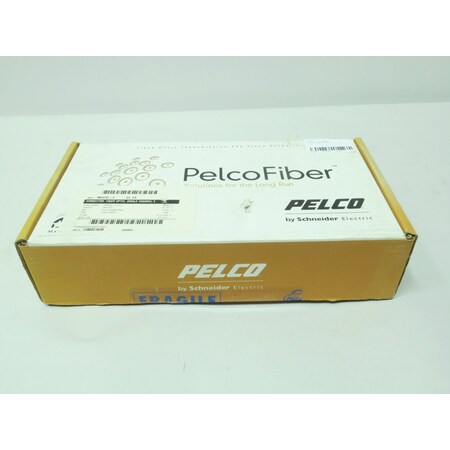 Pelco FIBER SINGLE CHANNEL MULTI-MODE FIBER TRANSMITTER ETHERNET AND ...