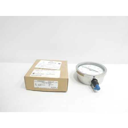 Ashcroft 45-1009-A-02L-30IMV&30# 0-30IN-HG 0-30PSI 4-1/2IN 1/4IN NPT ...