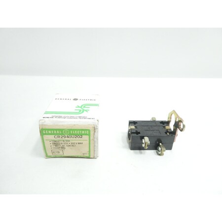 Ge GENERAL ELECTRIC GE CR2940U202 TERMINAL AND CONTACT BLOCK CR2940U202 ...