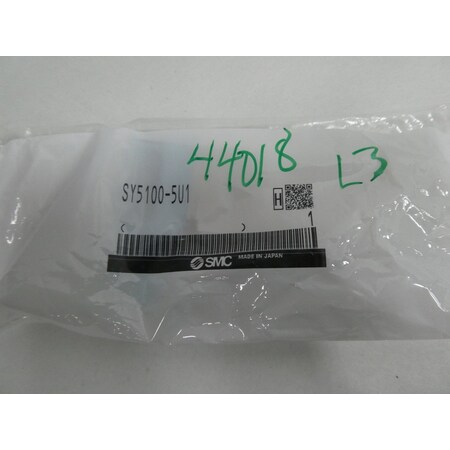 Smc 0.7MPA PNEUMATIC SOLENOID VALVE SY5100-5U1 | Zoro