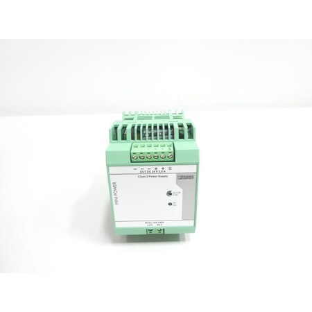 Phoenix Contact 100-240V-AC 3.8A AMP 24V-DC AC TO DC POWER SUPPLY MINI ...
