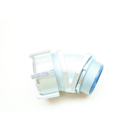 Abb Conduit Fitting Liquid-Tight, Malleable Iron, Electro Zinc Plated ...