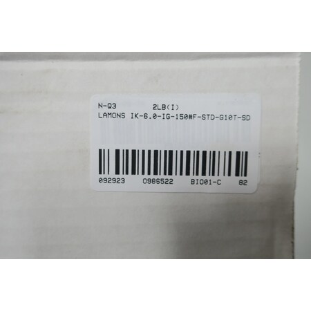 Lamons ISOGUARD FLANGE ISOLATION KIT 6IN 150 VALVE PARTS AND ACCESSORY ...