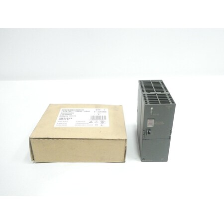 Siemens Power Supply, 120/230V AC, 24V DC, 2A 6ES7 307-1BA00-0AA0 | Zoro