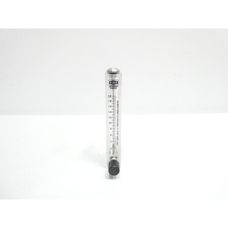 King Instrument 1/4IN X 1/2IN 0.2-2GPM NPT VARIABLE AREA FLOW METER ...