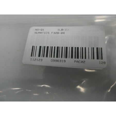 Numatics FLEXIBLOK 1/2IN NPT PNEUMATIC FILTER F32B-04 | Zoro