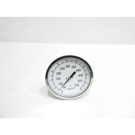 Ashcroft 5IN 1/2IN 6IN 50-550F NPT BIMETAL THERMOMETER 50 EI 60 E 060 ...