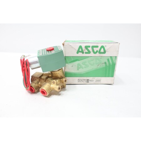 Asco ASCO 8321G003 WOG 120V-AC 1/4IN NPT SOLENOID VALVE 8321G003 | Zoro