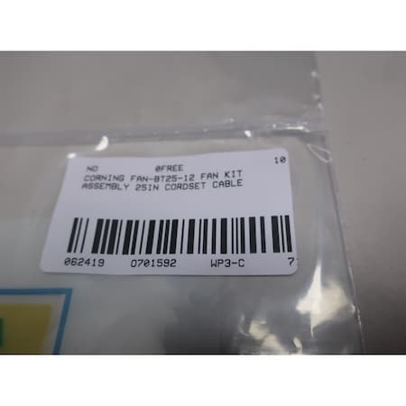 Corning Fiber Optic Cable Fan Out Kit Assembly 25in FAN-BT25-12 | Zoro