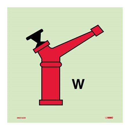 Nmc Symbol Monitor Gun Water Imo Label, IMO165R IMO165R | Zoro