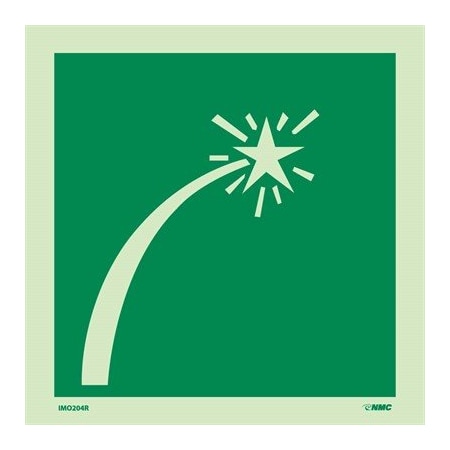 Nmc Symbol Survival Craft Distress Signal Imo Label, IMO204R IMO204R | Zoro