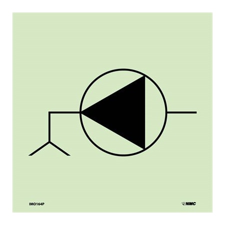 Nmc Symbol Bilge Pump Imo Label, IMO164P IMO164P | Zoro