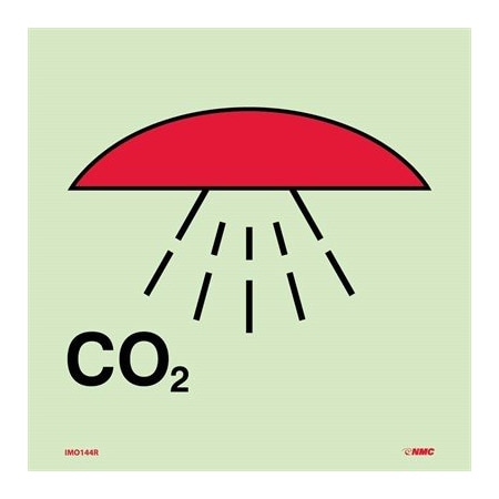 Nmc Symbol Space Protected By Co2 Imo Label, IMO144R IMO144R | Zoro
