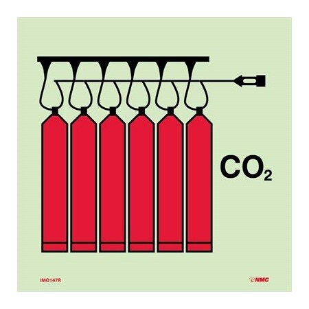 Nmc Symbol Co2 Battery Imo Label, IMO147R IMO147R | Zoro