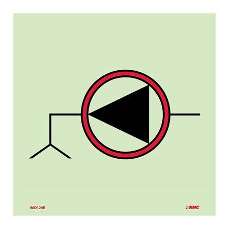 Nmc Symbol Emergency Bilge Pump Imo Label, IMO124R IMO124R | Zoro