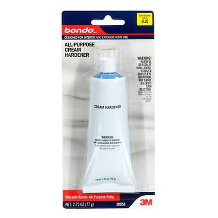 Marson By 3M Bondo All-Purpose Blue Cream Hardener, 20058, 2.75 oz ...