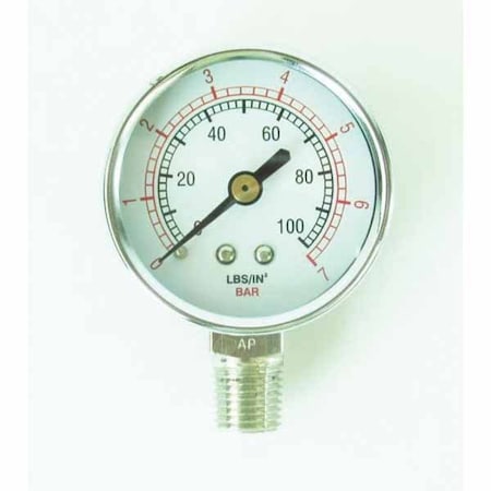 Binks 100# Gauge with 2-3/16in Diameter 901540 | Zoro
