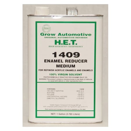 Grow Automotive ENAMEL REDUCER MEDIUM, Gallon 1409/01 | Zoro