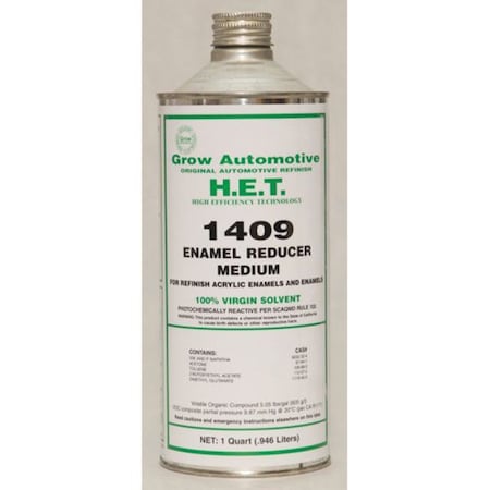 Grow Automotive ENAMEL REDUCER MEDIUM Quart 1409/04 | Zoro