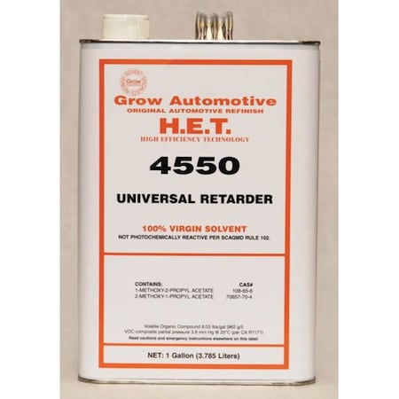 Grow Automotive UNIVERSAL RETARDER, Gallon 4550/01 | Zoro