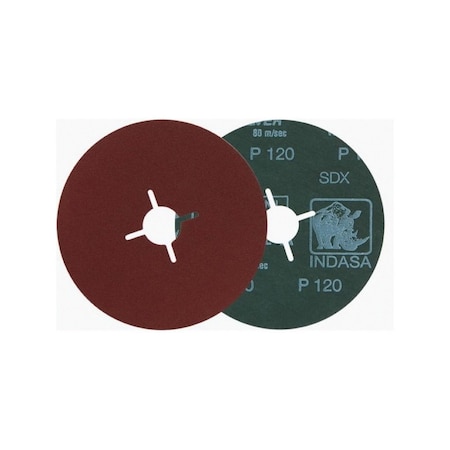 Indasa Usa 5in resin fiber disc 24 grit 1000-24 | Zoro