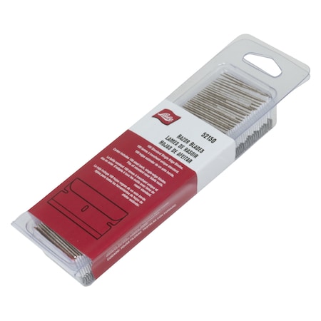 Lisle Specialty Tools 100 RAZOR BLADE SET 52150 | Zoro