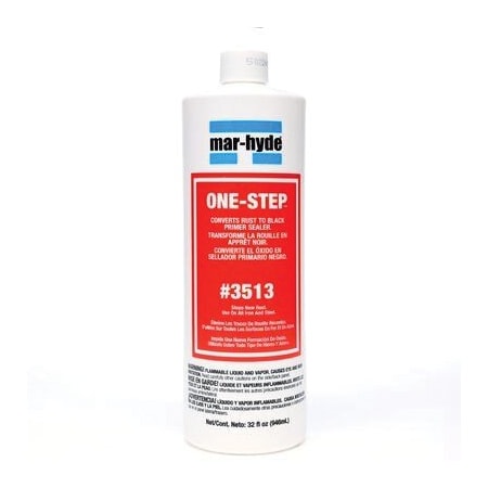 Marhyde Mar-Hyde One-Step Rust Converter, 3513, Quart US Quart ...