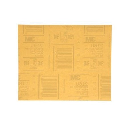 3M 3M Production Resinite Gold Sheet, 02536, 9 in x 11 in, P800A, 50PK ...