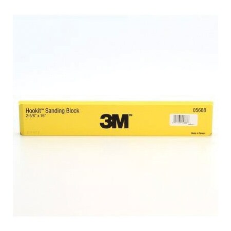 3M 3MTM HookitTM Sanding Block, 05688, 1-1/2 in X 2-5/8 in X 16 in ...
