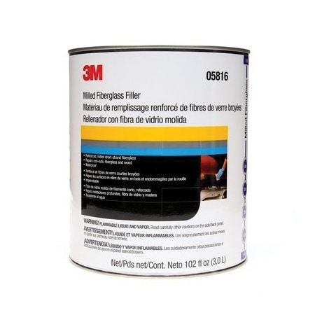 3M 3M Short Strand Fiberglass Reinforced Filler, 05816, Gallon ...