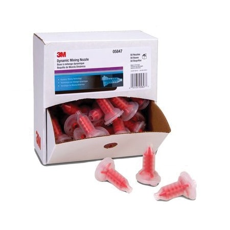 3M 3M Dynamic Mixing Nozzle, 05847, 50PK 7000119826 | Zoro