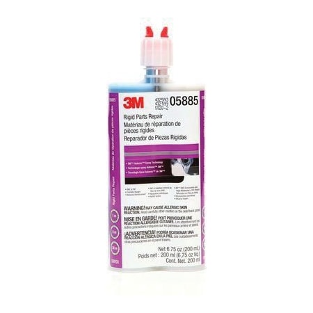 3M 3M Rigid Parts Repair, 05885, 200 mL Cartridge 7100020862 | Zoro