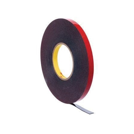 3M 3M Automotive Acrylic Plus Attachment Tape 06386, Black, 1.12 mm, 1/ ...